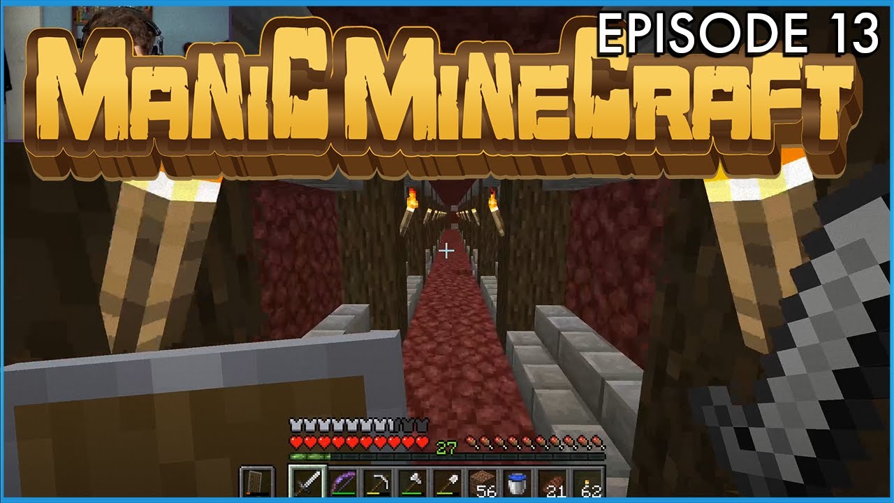 The QUEST for the GOD SET :: Manic Minecraft E13 - YouTube
