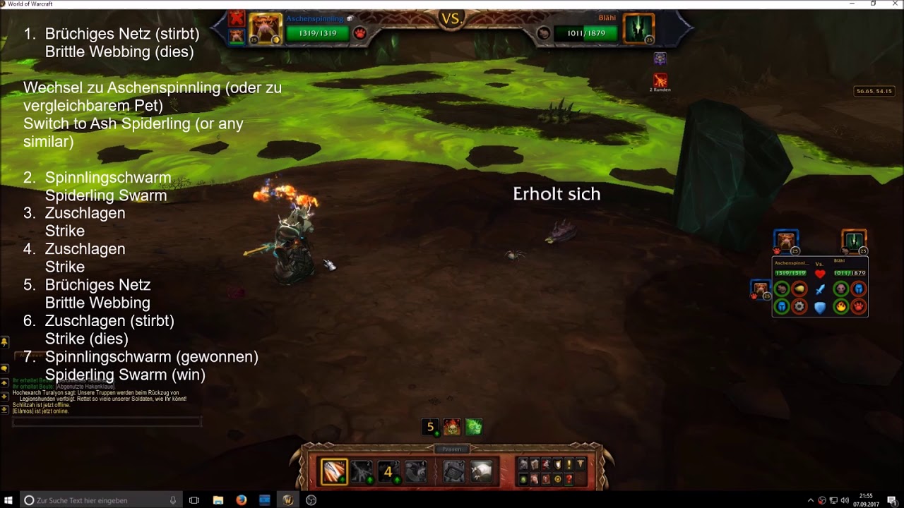 WoW: Blähi besiegen (mit Wildtieren) / How to kill Bloat (with Beasts ...