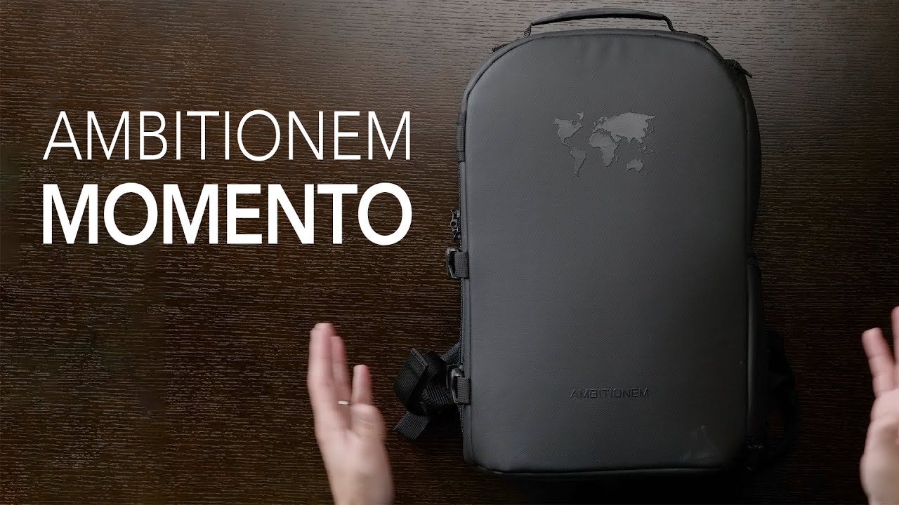 AMBITIONEM Momento Camera Backpack Review - YouTube