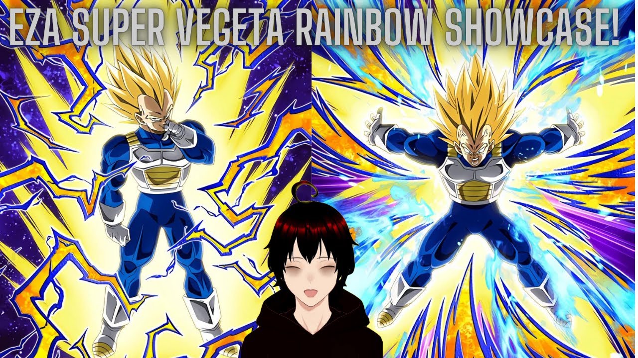 RAINBOW EZA'D SUPER VEGETA SHOWCASE!!!︱ABSOLUTE DOMINANCE!!! - YouTube