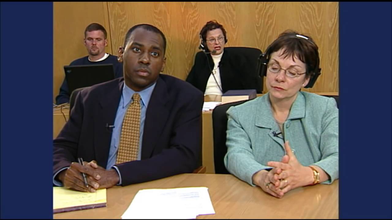 Example of Court Simultaneous Interpretation - YouTube