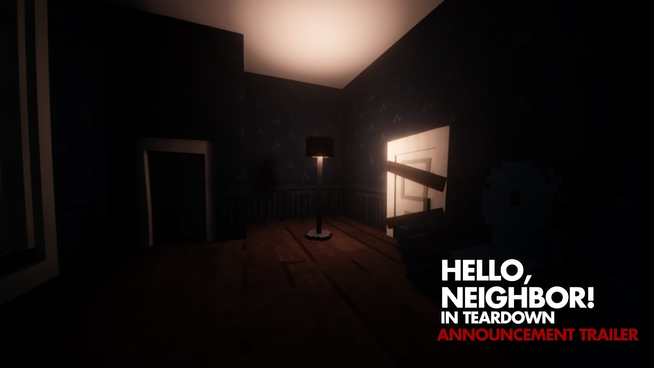 Hello Neighbor in Teardown - Announcement Trailer - YouTube