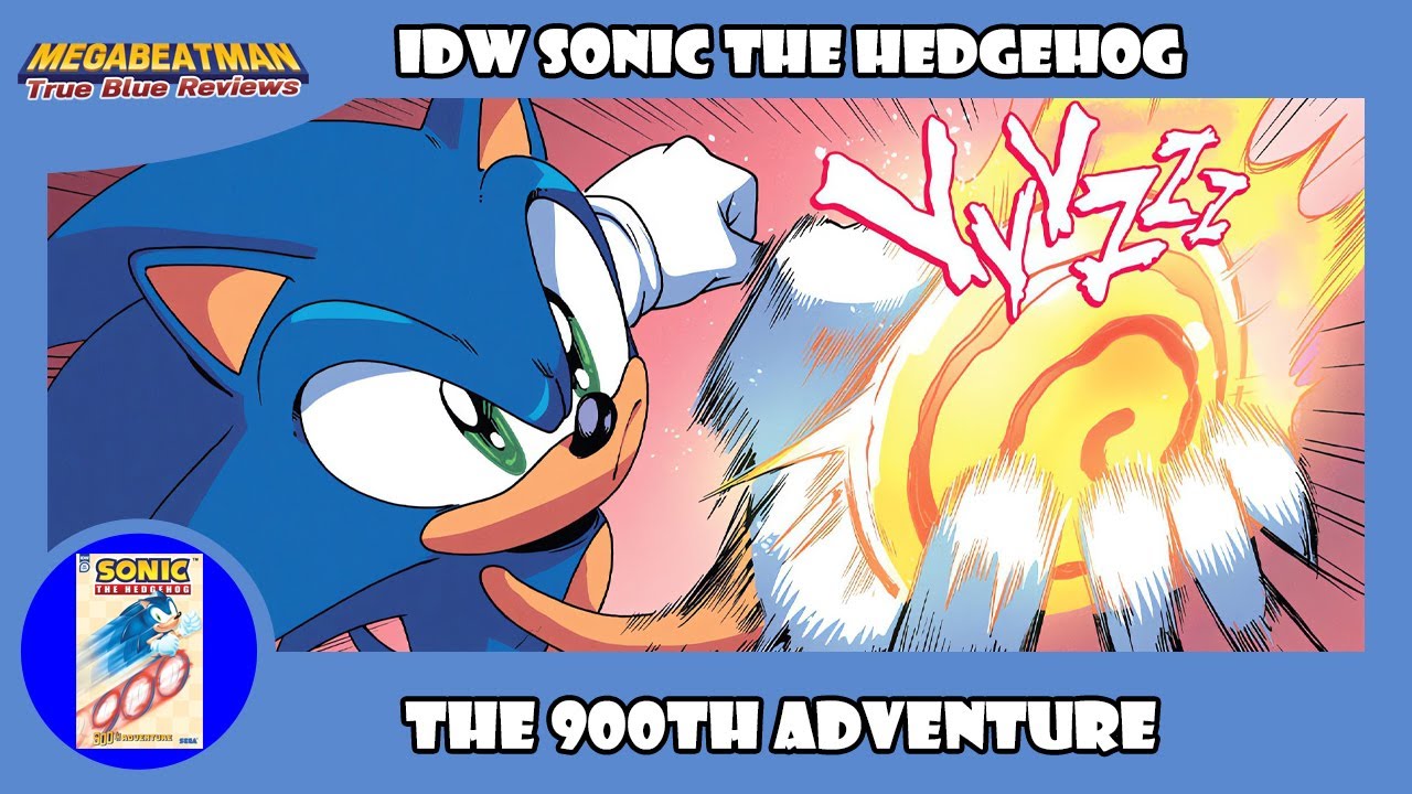 Idw Sonic The 900th Adventure A Comic Review By Megabeatman Youtube