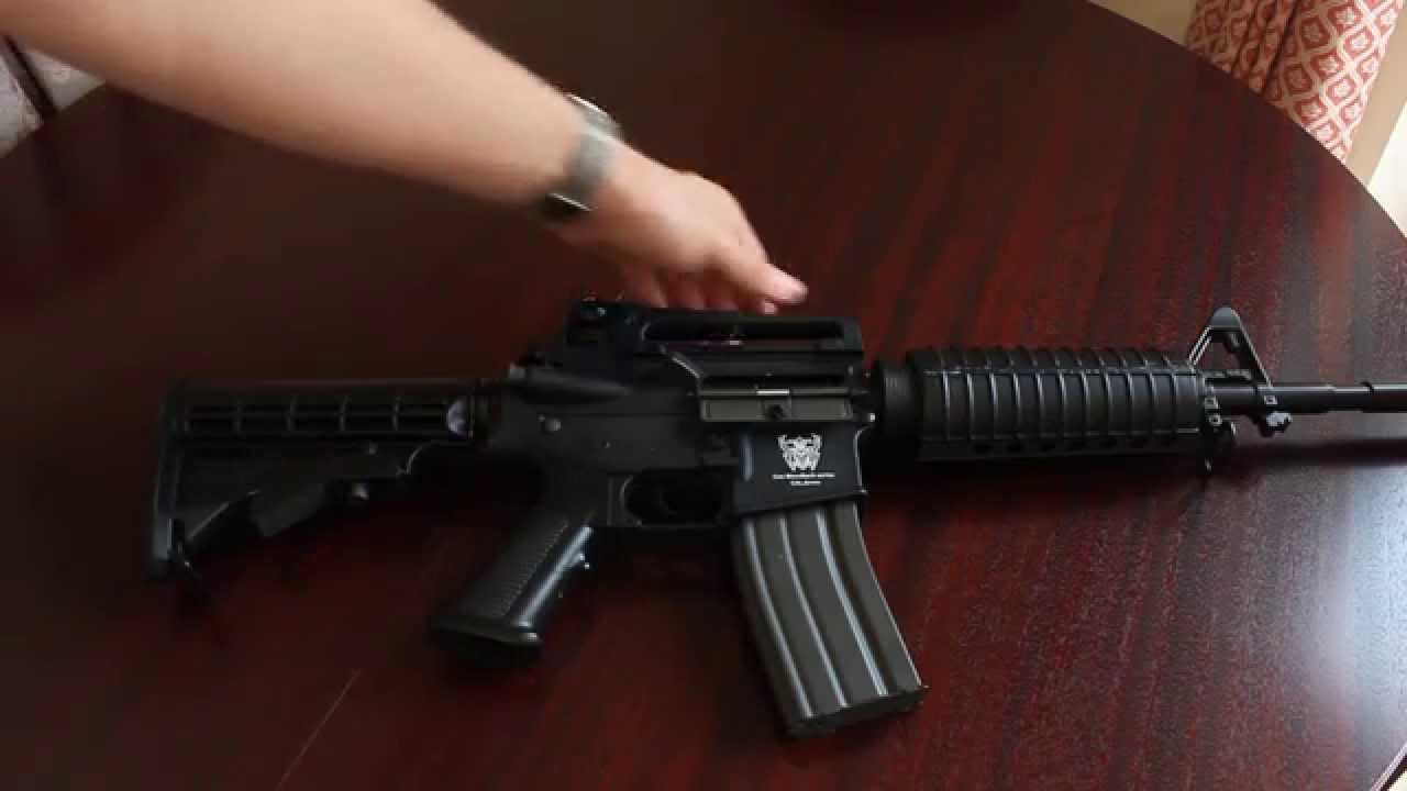CM16 G&G Armament - Gas Blowback - GBB - AIRSOFT GUN - UNBOXING - YouTube