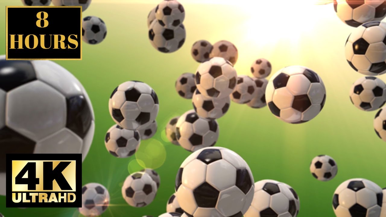 Football Wallpaper Screensaver Background With Relaxing Music 4K 8 ...
