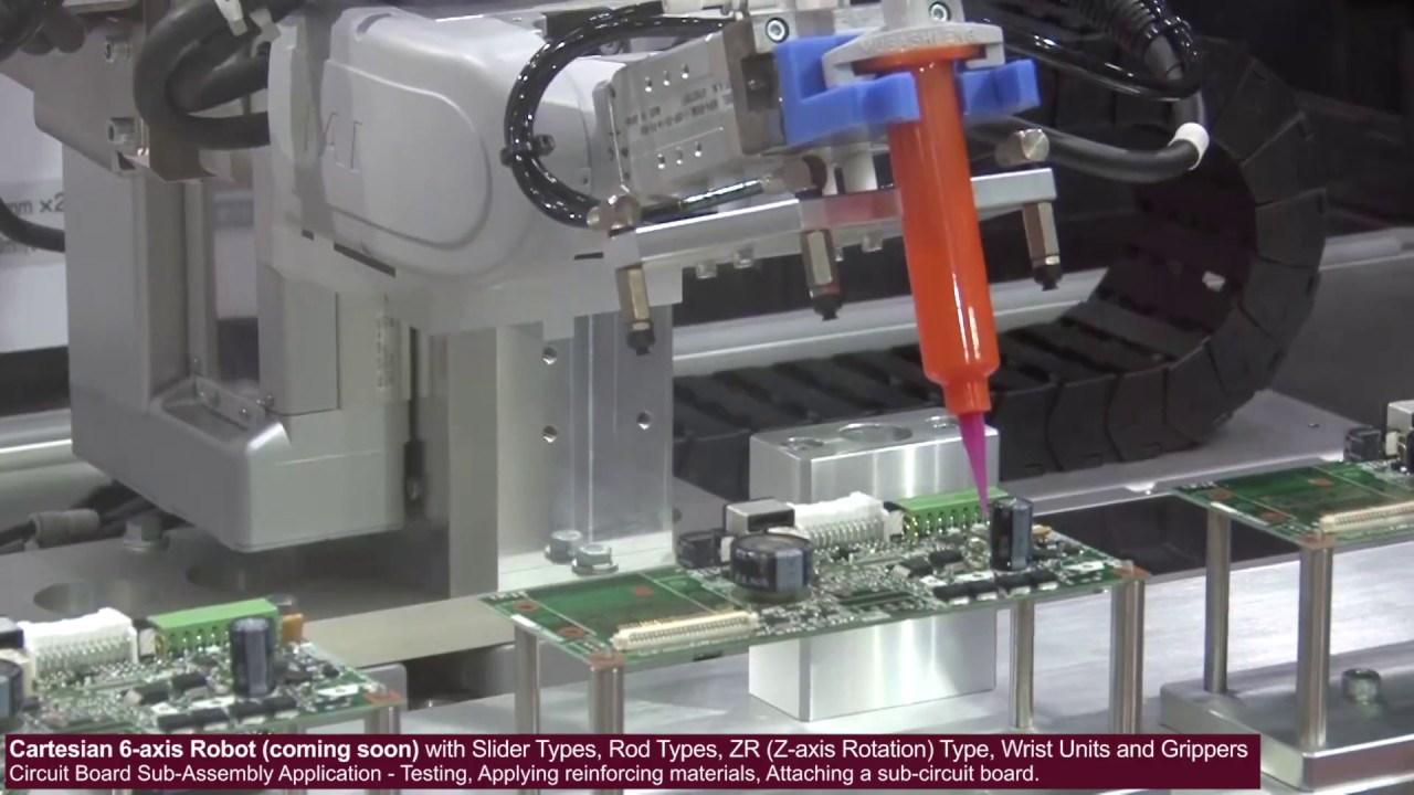 6 axes Cartesian Robot CRS - Released 2020 Nov. - CircuitBoard Assy ...