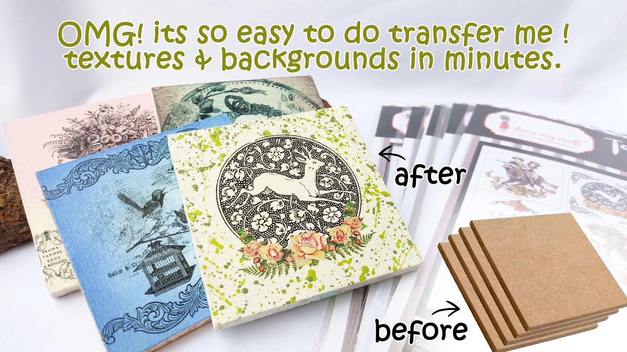 Easy textures & backgrounds | transfer me - YouTube
