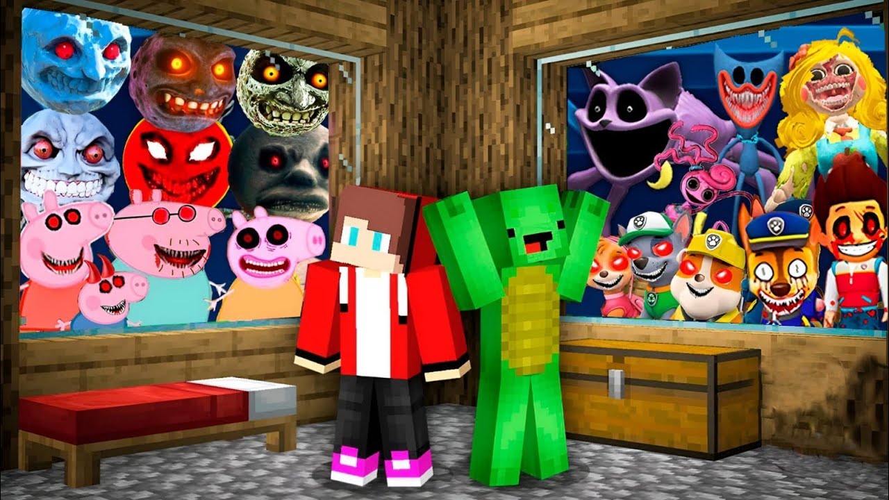 I FOUND SCARY LUNAR MOON'S IN MINECRAFT | MINCRAFT HORROR | - YouTube