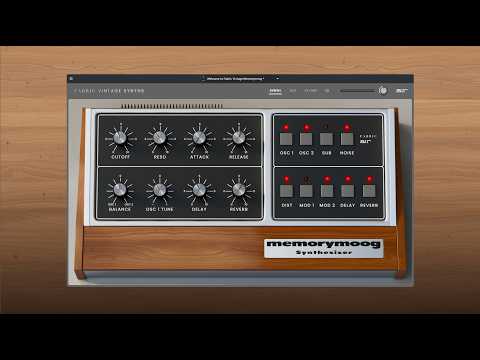 AIR Fabric Vintage Memorymoog - Walkthrough