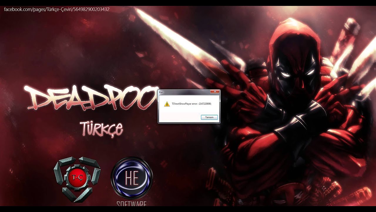Deadpool indir türkçe yama crack - YouTube