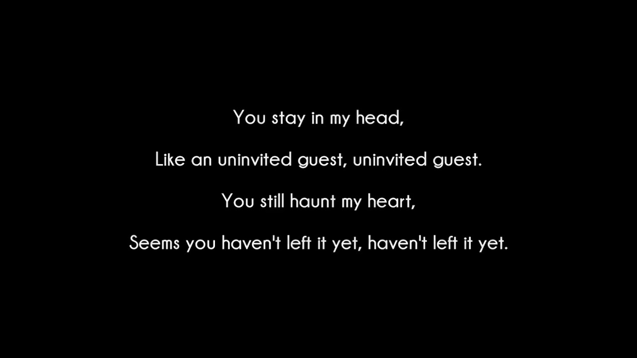 Disturbed Uninvited Guest Lyrics Video - YouTube