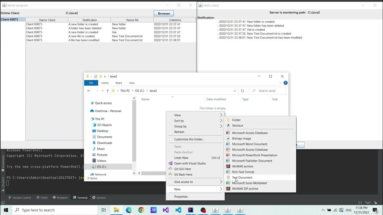 Java Networking Project - HCMUS - YouTube