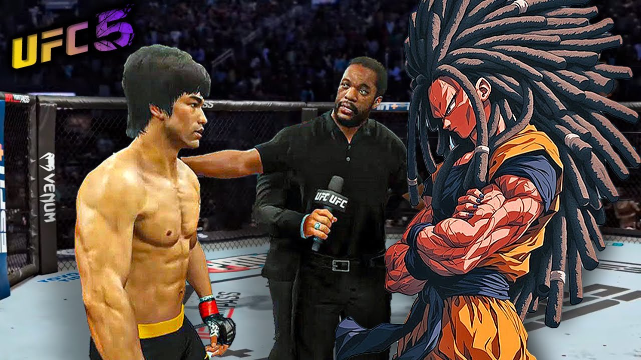 Bruce Lee vs. Anime Dreadlocks Man (EA sports UFC 5) - YouTube