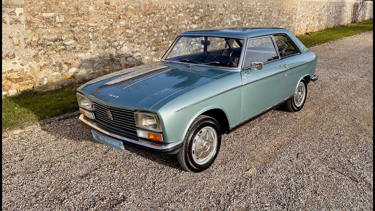 PEUGEOT 304 COUPE de 1970 vendue chez Gt Vintage Classic Cars - YouTube