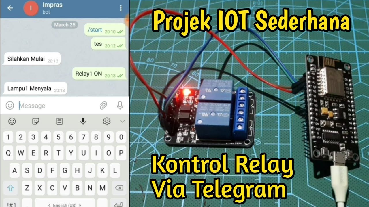 Belajar Membuat Coding IOT Menggunakan Hp 100% Berhasil || Kontrol ...