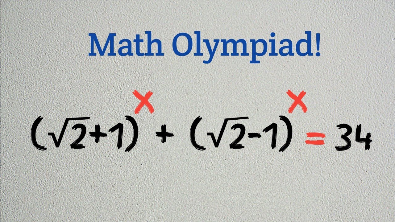 Hardest Math Math Olympiad Problem Can You Solve This YouTube Hardest Math Math Olympiad Problem Can You Solve This YouTube