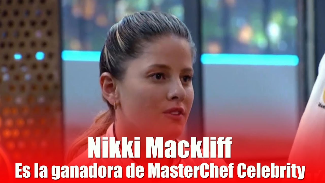 Nikki Mackliff es la ganadora de MasterChef Celebrity Ecuador - YouTube