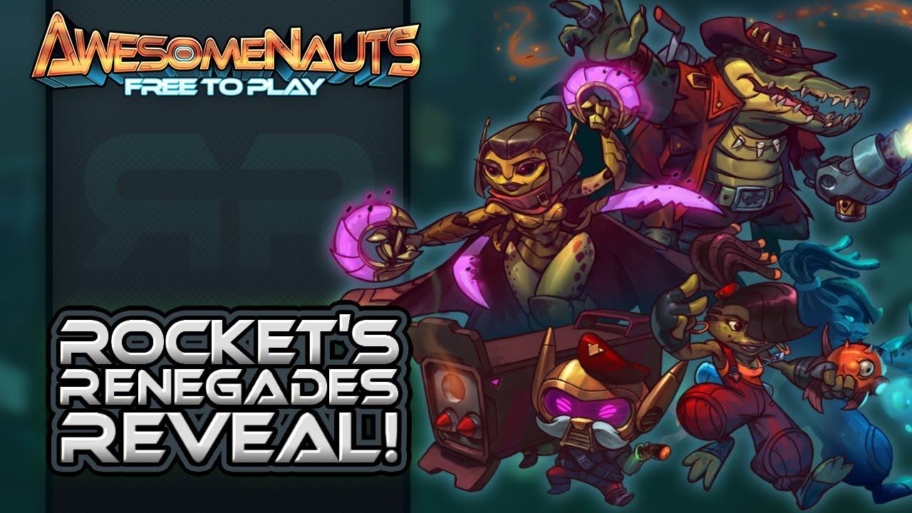 Awesomenauts - Rocket's Renegades Reveal Trailer - YouTube