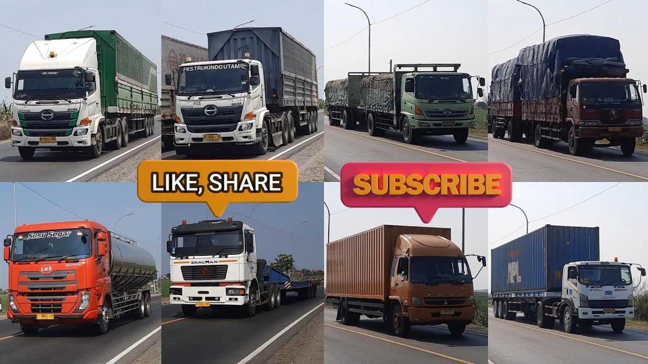 Truk Kontener, Gandeng, Tronton, Trailer, Engkol Hino, UD PK, UD ...