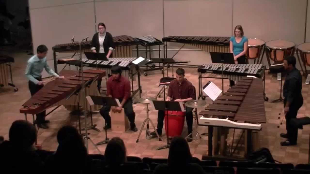 Catching Shadows - Ivan Trevino | ISU Percussion Ensemble - YouTube
