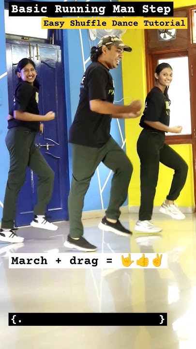 The Basic Running Man Shuffle Dance Tutorial | 🕺💃🕺🔥💯🎵🤟👍 ️ - YouTube