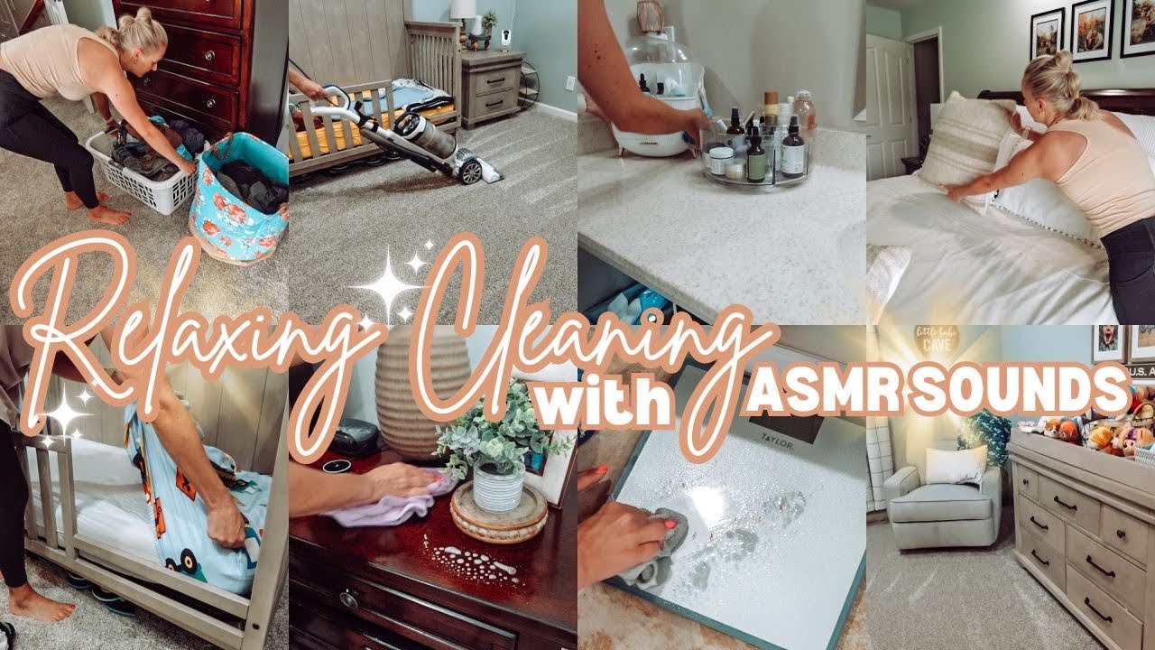 Relaxing Clean with Me | ASMR Cleaning Sounds for Stress Relief ...