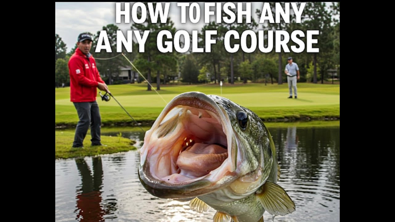 HOW TO FISH ANY GOLF COURSE POND! - YouTube