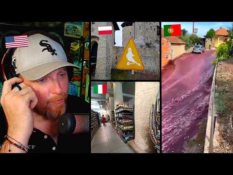 European Things That BREAK My American Brain.. 🚨🧠