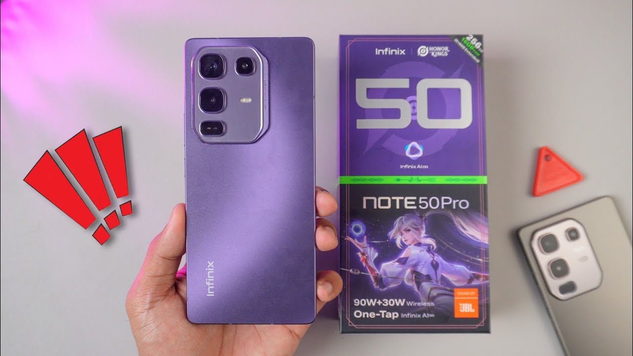 2 JUTAAN RASA 6 JUTAAN 🔥 INFINIX NOTE 50 PRO UNBOXING + GAMING TEST ...