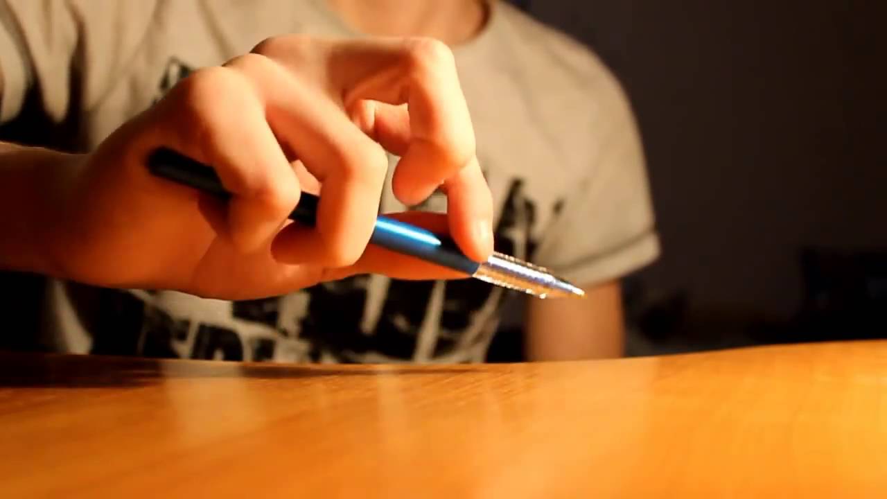 Pen tapping+tutorial:easy beat - YouTube