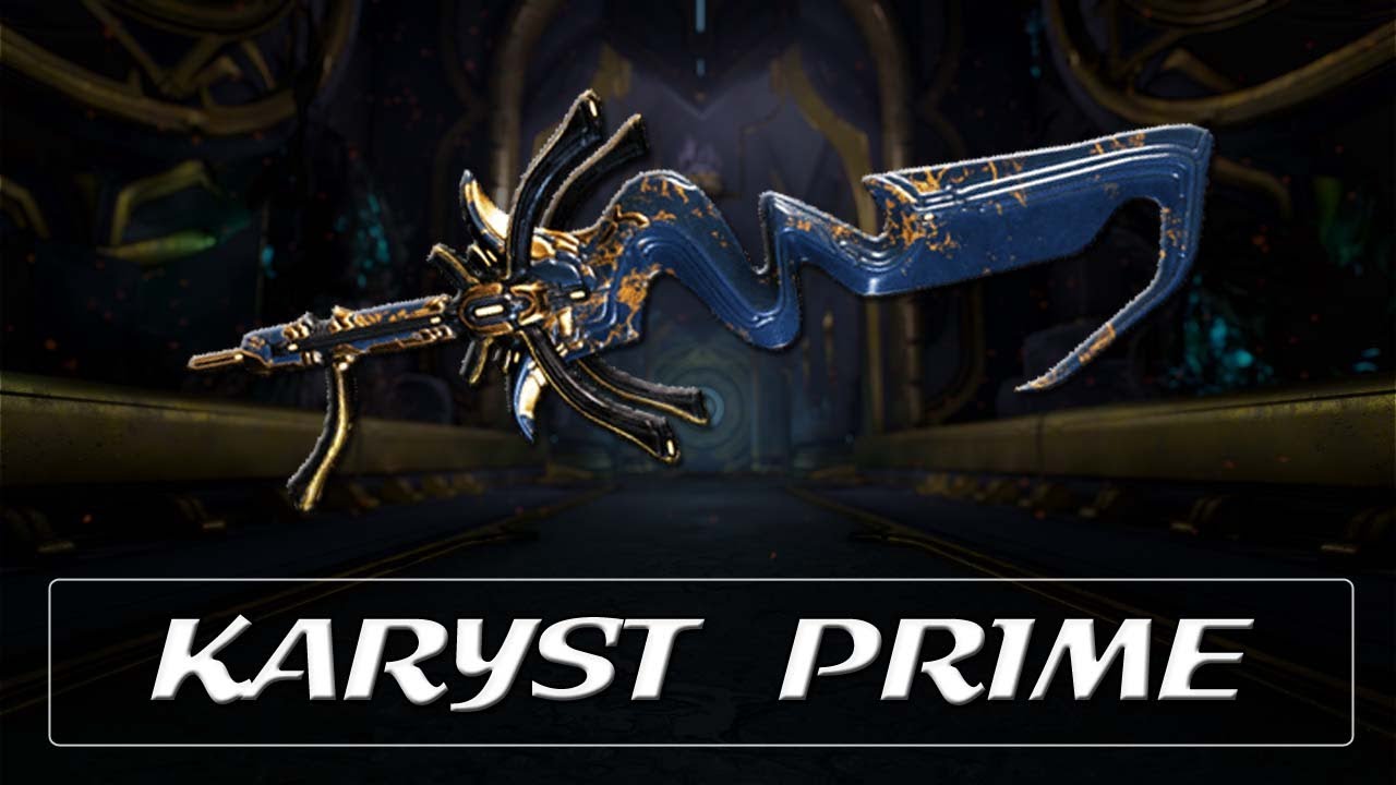 Warframe Weapon Encyclopedia - Karyst Prime (2022) - YouTube