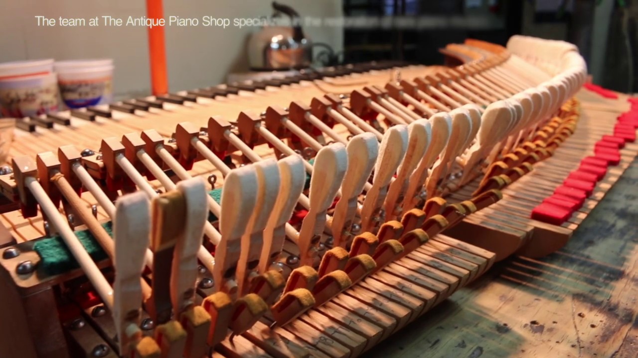 The Antique Piano Shop Specializes in the Restoration Rare Historical ...