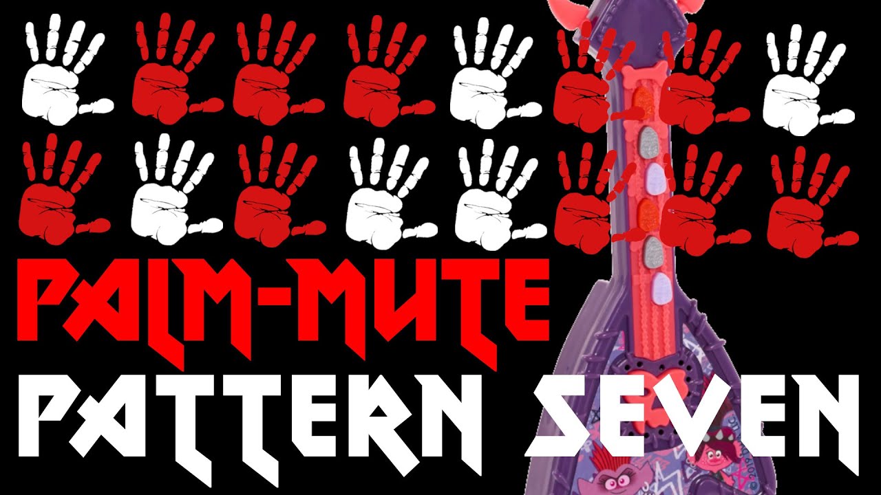 Palm Mute Accent Pattern 7 - Metal Guitar Lesson Preview - YouTube