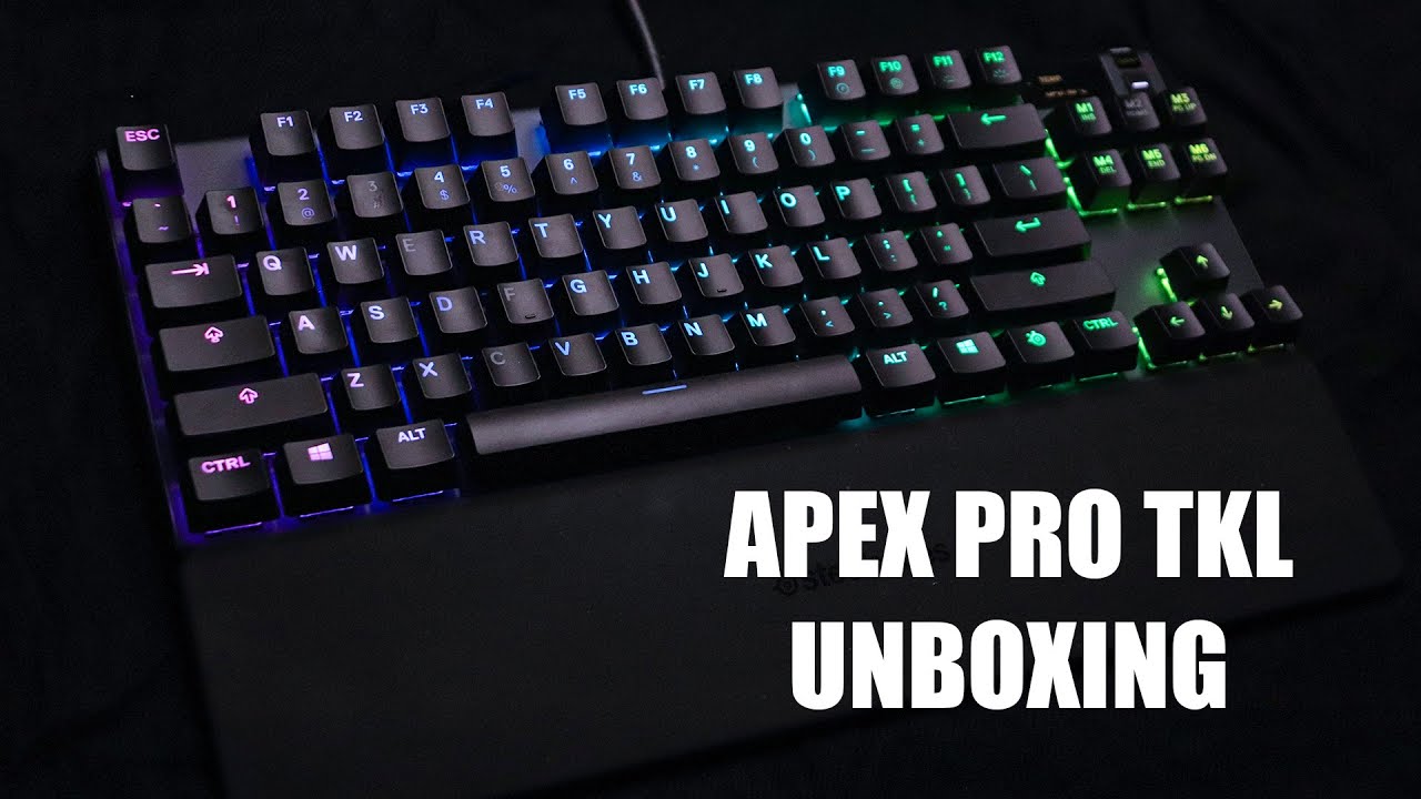 Apex Pro TKL - Unboxing y cositas por Darketo - YouTube