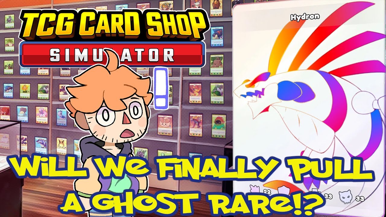 Ghosted By A Ghost Rare! TCG Card Shop Simulator! - YouTube