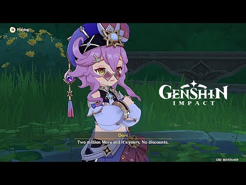Dori First In-Game Appearance Cutscene - Genshin Impact - YouTube