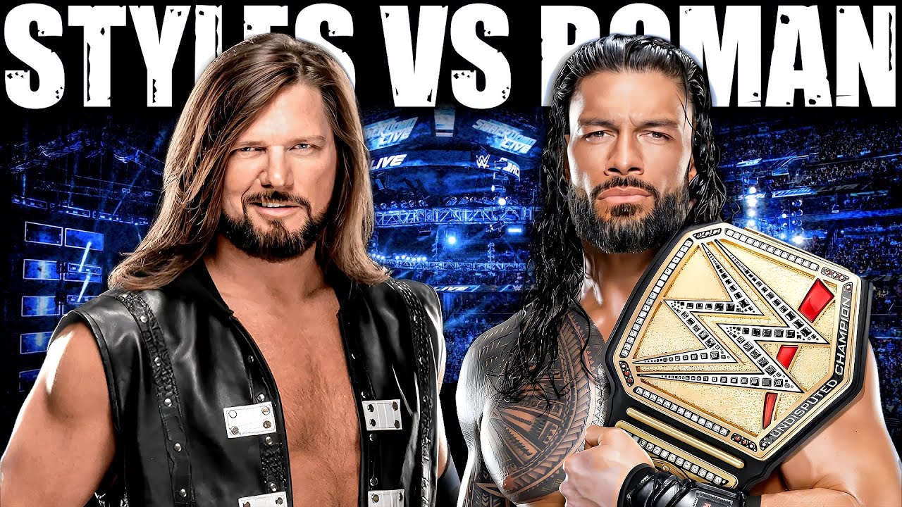 "Who Will Win? AJ Styles vs Roman Reigns in WWE2k24 Gameplay!" - YouTube