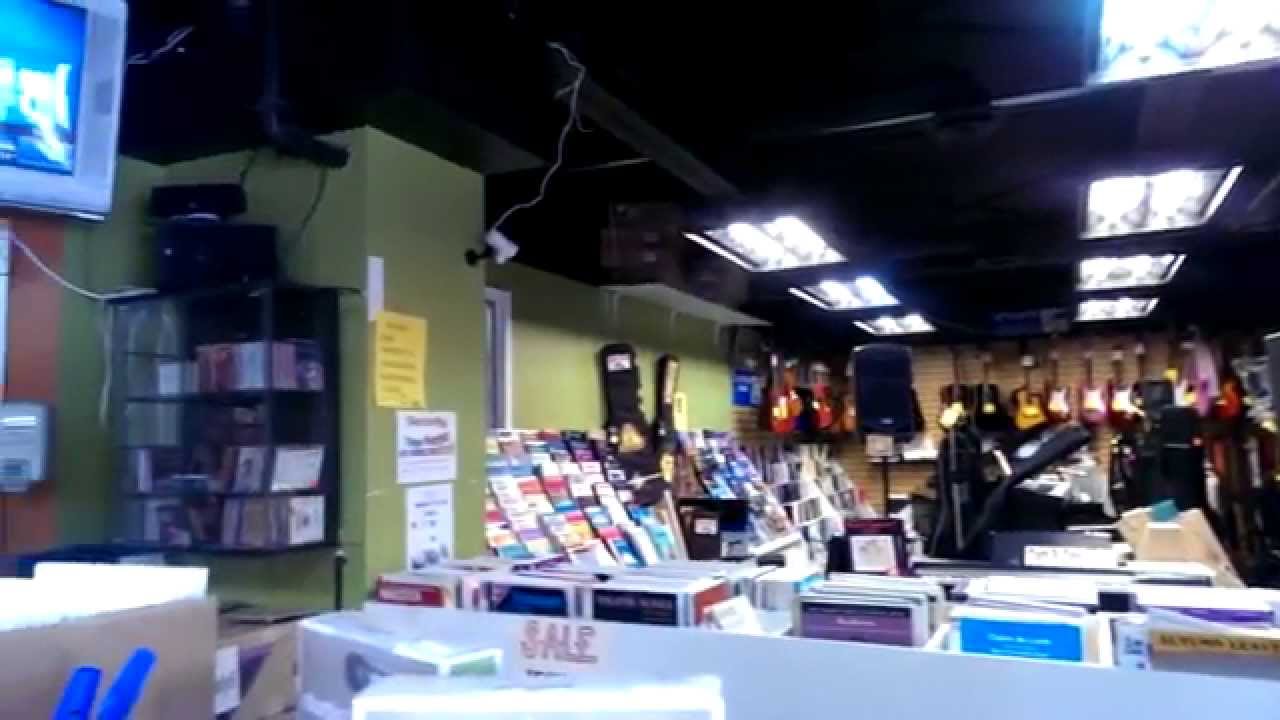 Rob's Music Store Tour - YouTube