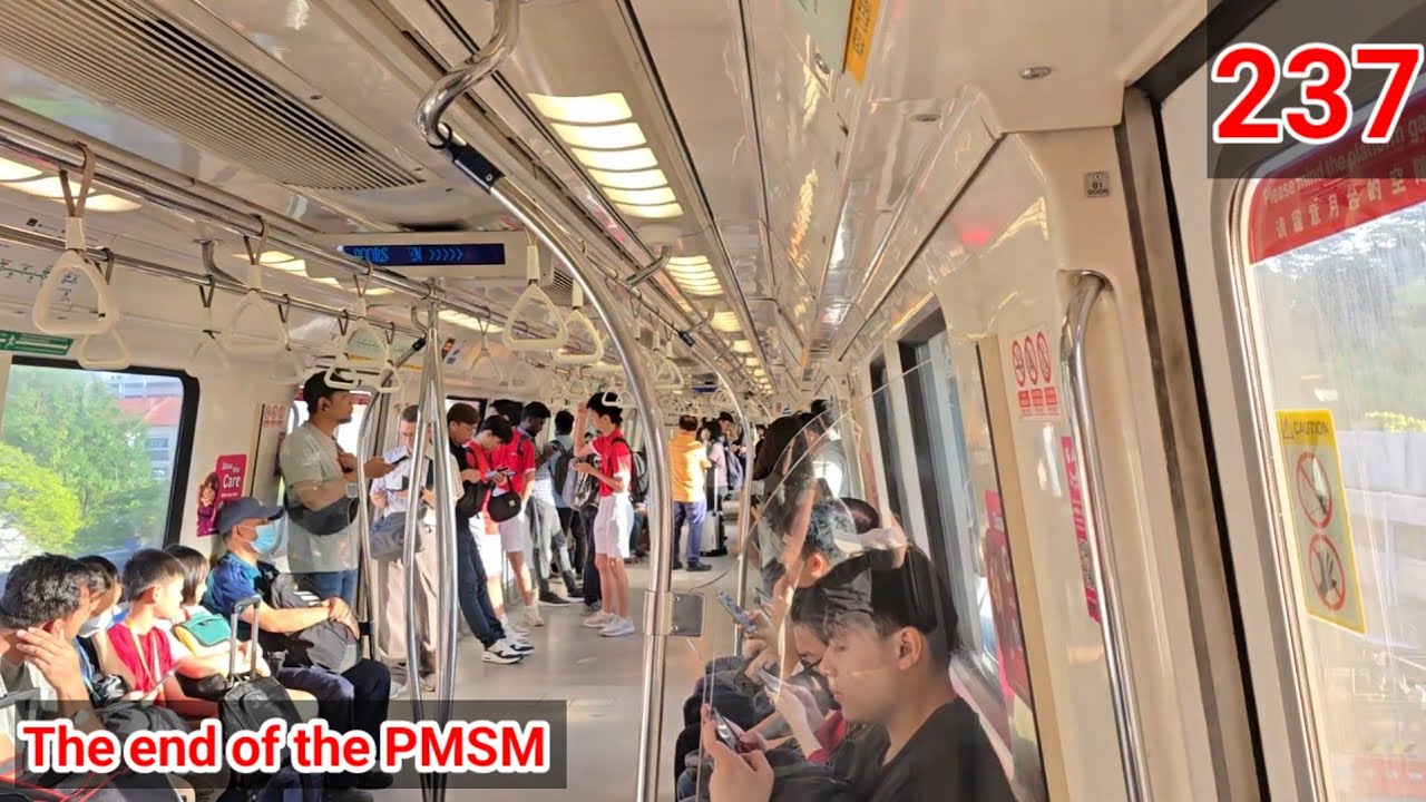 [The end of PMSM C151s?] SMRT TRAINS Ride From Bukit Batok to Choa Chu Kang — C151 131/132 - YouTube