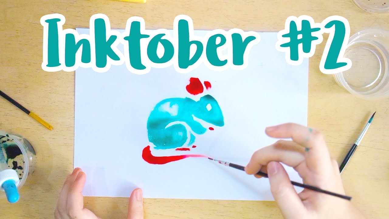 INKTOBER #2: Mouse | Animated Ink Drawings - YouTube