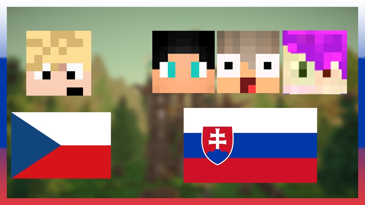 Prehodili sme si jazyky! :D - LANGUAGE CHALLENGE - Minecraft SK/CZ Lets ...