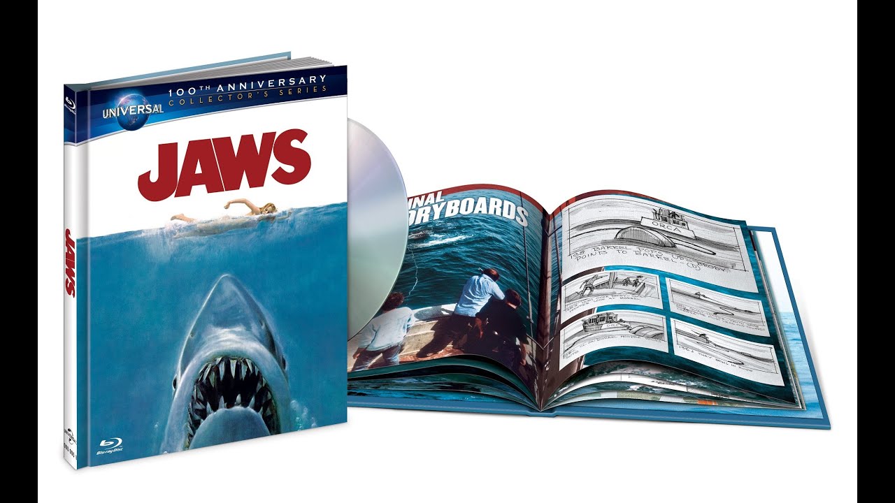 Jaws Best Buy Exclusive DigiBook Blu-ray/DVD Unboxing (1975) - YouTube