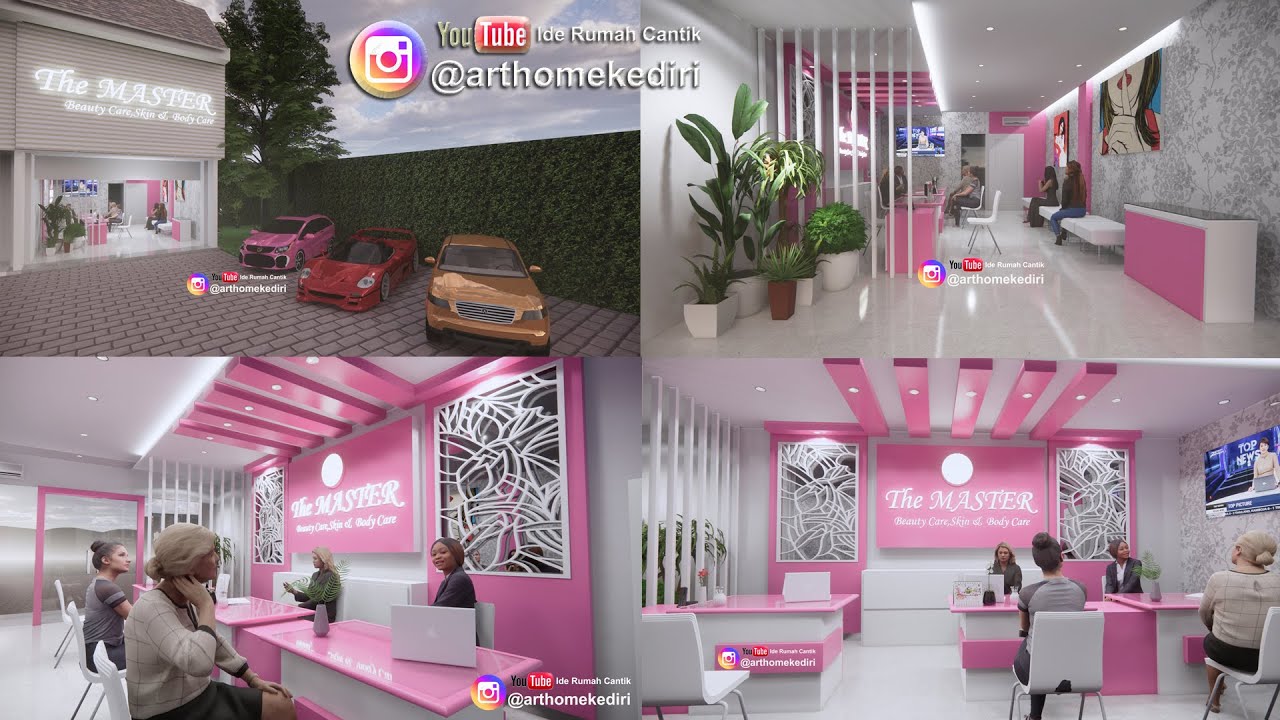 Desain Interior Beauty care,Skin & Body Care "The MASTER", KECANTIKAN ...