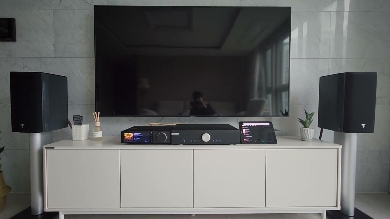 Musical Fidelity M3Si with Cambridge Audio EVO75 (Streamer and DAC) sound. (feat. Focal K2 906 ...