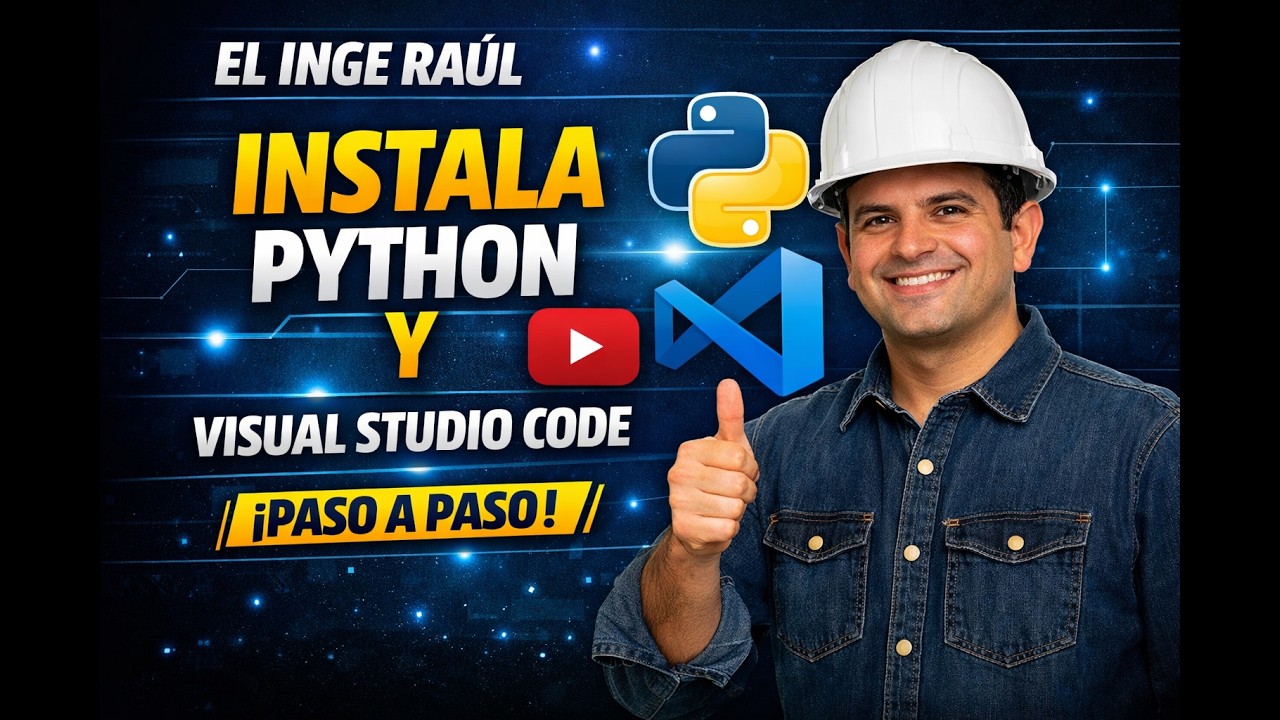CÓMO DESCARGAR E INSTALAR PYTHON + VISUAL STUDIO CODE - YouTube