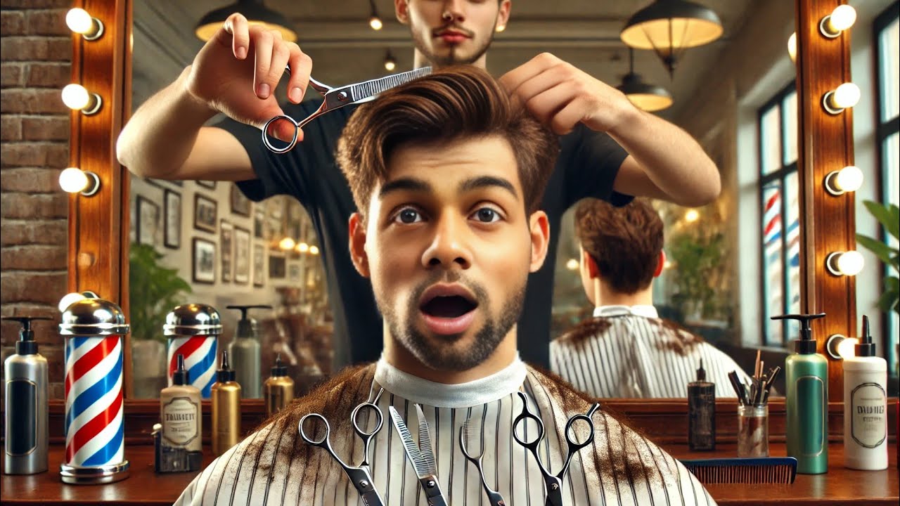 25-Minute Hair & Beard Cutting Challenge |Win ₹500 or Get ₹0 - YouTube