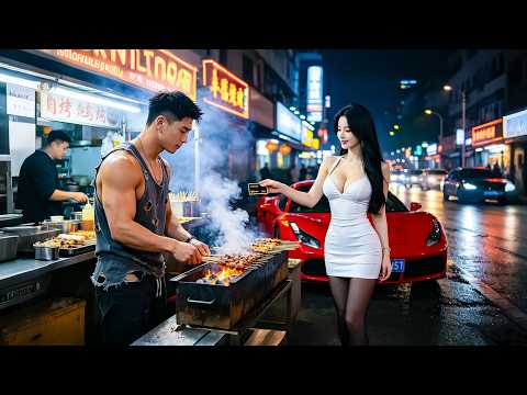 女總裁竟當街當街下跪向賣燒烤的窮小子叫主人！怎料小夥竟是首富商業帝國掌權人！離婚後妻子腸子悔青了！#短劇#窮小子逆襲#爽文#心野短劇No1Drama