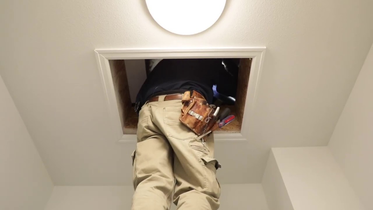 8 Performing an Attic Inspection According to the InterNACHI SOP - YouTube