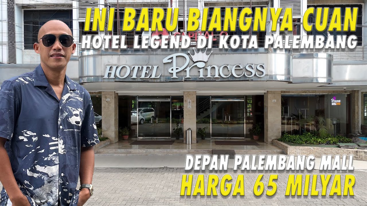 Ini Baru Biangnya Cuan | Hotel Legend di Kota Palembang | Depan ...