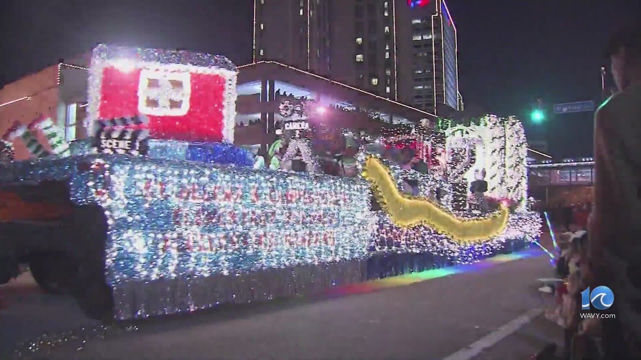 38th Annual Grand Illumination Parade in Norfolk - YouTube